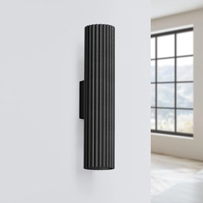 Sollux Lighting Nástěnné svítidlo KARBON 30 černé