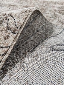 Berfin Dywany, Kusový koberec Miami 126 Beige, 60x100, béžová, ložnice