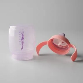 Tommee Tippee Tréninkový hrneček se savičkou 240 ml 6m+ růžová