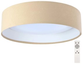 LED Stmívatelné stropní svítidlo SMART GALAXY LED/24W/230V béžová/bílá + DO