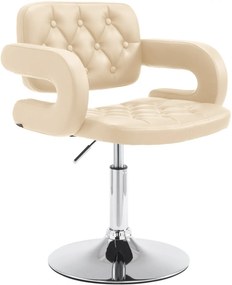 Židle Dublin lounger - Krémová