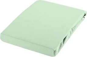 XXXLutz ELASTICKÉ PROSTĚRADLO, žerzej, šalvějově zelená, 120-130/200-220 cm Novel - Prostěradla - 005054003715