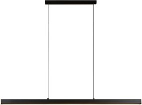 Závěsný LED lustr APP1448-CP 100 cm černý/neutrální bílá