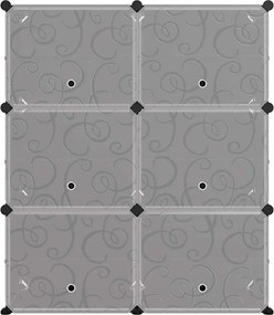 Botník černý 84,5 x 31 x 93,5 cm PP 340566