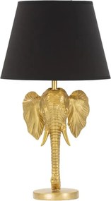 Stolní lampa Elephant 59 cm černo-zlatá