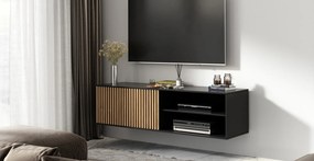 Meorati 150 TV skříňka Závěsný otřepy/Řemeslný dub