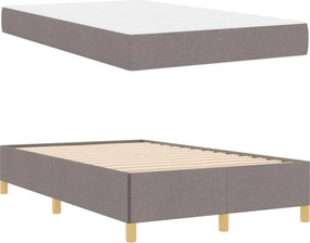 Rám postele Taupe 120 x 200 cm textil 3398931