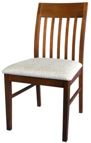 Jídelní židle VIOLA, látka BZ4 (ořech)