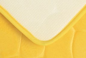 BO-MA, Protiskluzová koupelnová předložka 3D 0133 yellow, 50x80, žlutá, koupelna