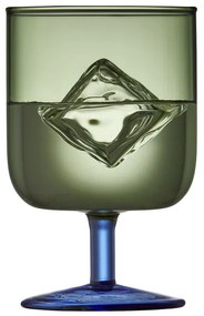 Lyngby Glas Sklenice na víno Torino 30 cl (2ks) Green/Blue