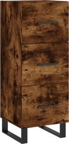 Skříň highboard kouřový dub 34,5 x 34 x 180 cm kompozitní dřevo 3198878