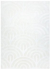 Dywany Łuszczów, Kusový koberec Mode 8629 cream, 80x150, bílá, kancelář