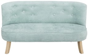 Somebunny Dětská sedačka špinavě modrá - Bílá, 17 + 25 cm