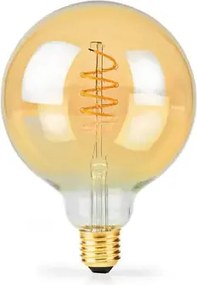 Nedis LED žárovka E27 / G125 / 3.8 W / 250 lm / 2100 K / Stmívatelné /