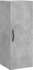 Skříň highboard betonově šedá 34,5x34x180 cm kompozitní dřevo 3199013