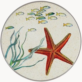 Kulatá podložka pod hrnec Sea Life