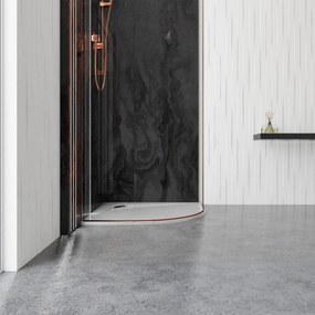 Vayer Boomerang čtvrtkruhová sprchová vanička, litý mramor Rozměr vaničky: 100x100cm
