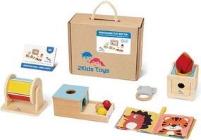 Dvěděti montessori set hraček pro nejmenší