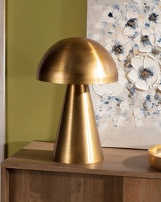Stolní lampa Mushroom Gold 48 cm