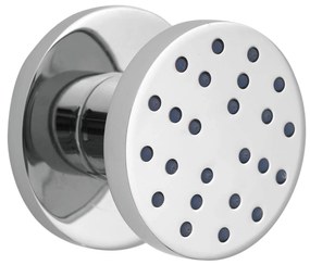 Deante Cascada, sprchová masážní tryska kulatá 1/2", chromová, NAC_077K