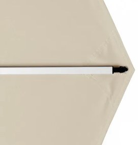 Naklápěcí středový slunečník Doppler ACTIVE TELE 340 cm- hnědý