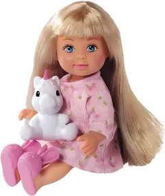 SIMBA Panenka Evi Love Evička Můj pokojíček / 12 cm / s postýlkou, pra