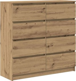 Příborník dub artisan 100x35x99 cm kompozitní dřevo 3328497