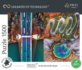 Trefl - Puzzle - UFT Aerial Mindblow: Na konci cesty / 1500 dílků / 85