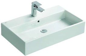 Ideal Standard Strada - Umyvadlo 710x420x145 mm, s přepadem, otvor pro baterii, s Ideal Plus, bílá K0782MA