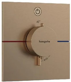 Hansgrohe ShowerSelect Comfort - Termostatická baterie pod omítku, kartáčovaný bronz 15571140