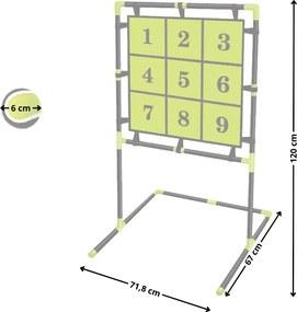 Házecí hra s terčem inSPORTline PTGS470