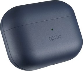 iWant AirPods Pro 3 kožené pouzdro modré Modrá