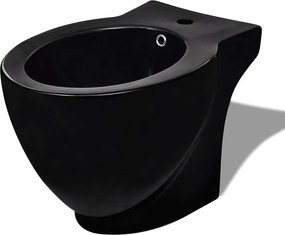 Keramické WC a bidet černé 270567