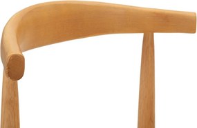 Designová jídelní židle Omolara hnědá