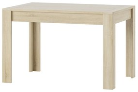 MAXIVA Jídelní stůl rozkládací - SIRIUS, 120/155/190x80, dub sonoma
