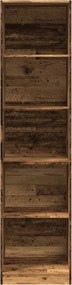 Šatní skříň old wood 50 x 50 x 200 cm kompozitní dřevo 3307718
