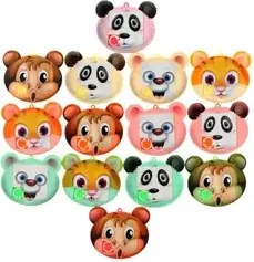 TEDDIES Přesouvačka hlavolam Zvířátko / Hlavolam / Posuvné puzzle / 7