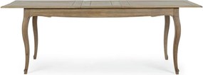 Rozkládací jídelní stůl s přídavnou deskou z mangového dřeva 90x180 cm Domitille – Bizzotto