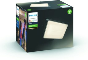 Hue LED White Venkovní nástěnný reflektor Philips Welcome 17436/30/P7 černý 2700K