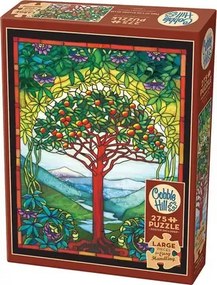 COBBLE HILL Puzzle Vitráž Strom života XL / 275 dílků / od 9 let