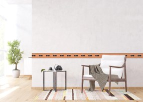 Samolepící bordura na zeď Kožený Pásek | 5 m x 13.8 cm | DWB8245