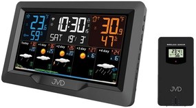 JVD RB3390.1 - Meteorologická stanice s 5-denní předpovědí a stále osvětleným displejem