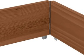 Zahradní truhlík hnědý 150 x 100 cm masivní borové dřevo 3295414