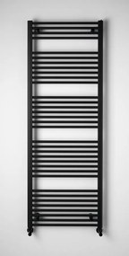 Aqualine Direct otopné těleso rovné boční připojení 600 x 1680 mm černá mat ILR66B