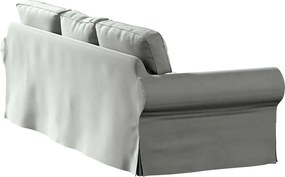 Potah na pohovku IKEA Ektorp 3-místná rozkládací, NOVÝ MODEL 2013 barva šedá látka lesklé, sametová