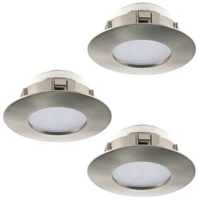 Eglo 95816 - SADA 3x LED podhledové svítidlo PINEDA 1xLED/6W/230V
