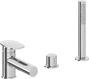 Ravak Spring - Vanová 3-otvorová baterie SG 026.00CR, chrom X070529