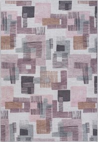 My Flair, Kusový koberec Blair CA30018 cream – na ven i na doma, 160x230, růžová, chodba / předsíň