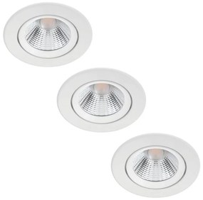 Philips - SADA 3x LED Stmívatelné podhledové svítidlo DIVE LED/5,5W/230V 2700K