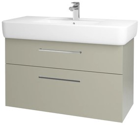 Dřevojas Koupelnová skříň Q MAX SZZ2 100 Varianta: N06 Lava / Úchytka T02 / N06 Lava
